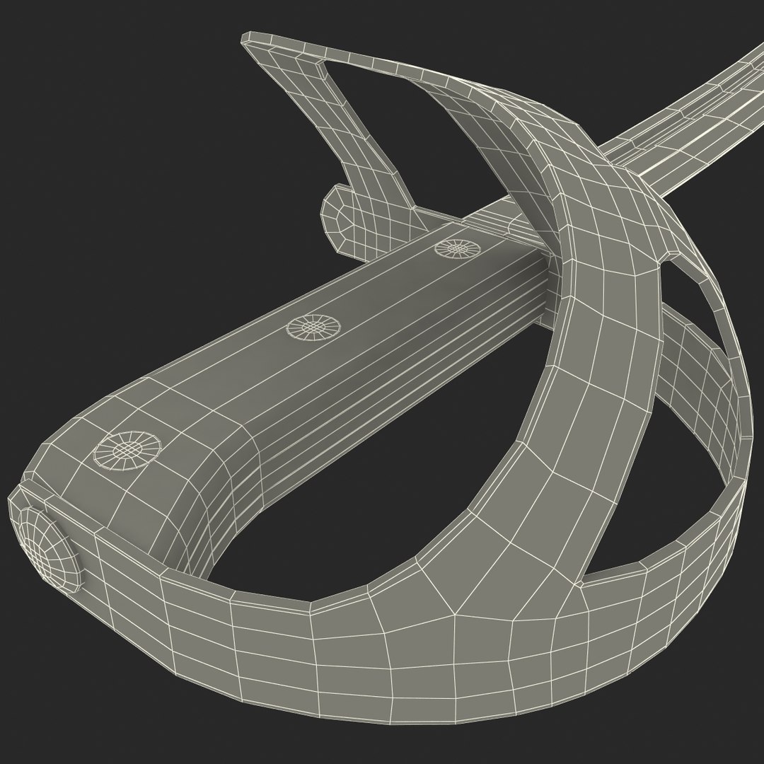3ds max cutlass sword