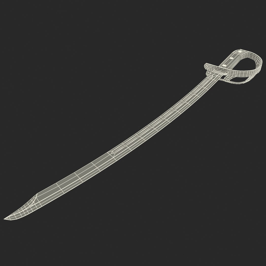 3ds max cutlass sword