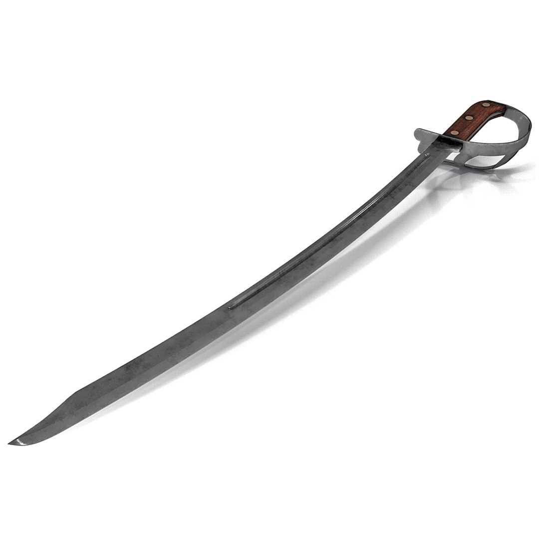 3ds max cutlass sword