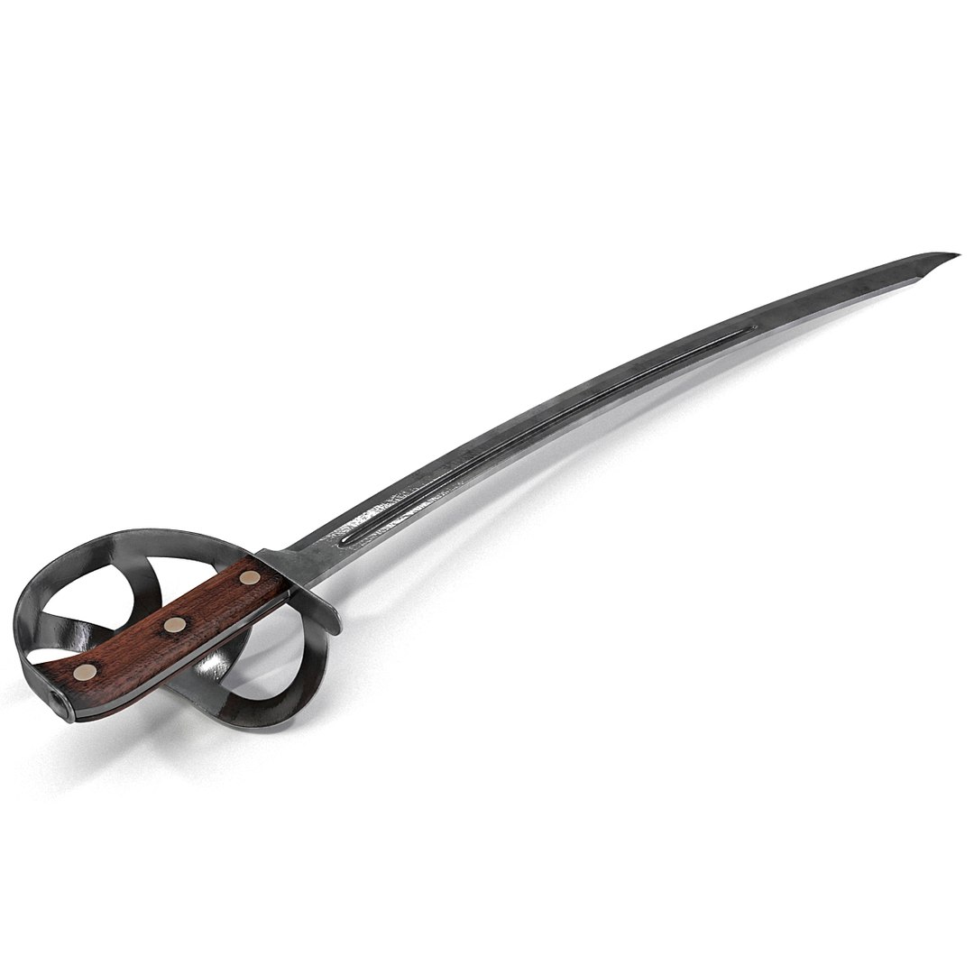 3ds max cutlass sword