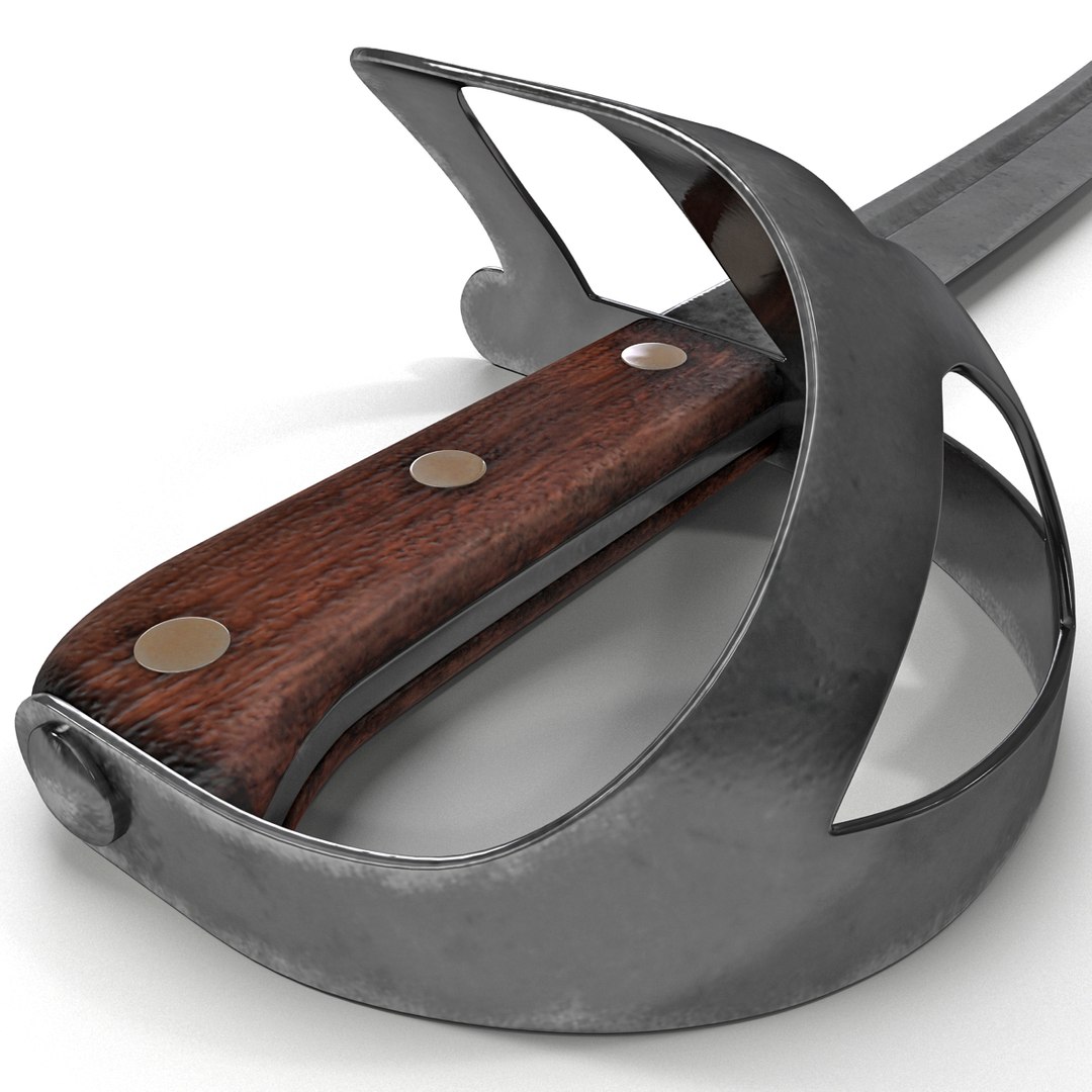 3ds max cutlass sword