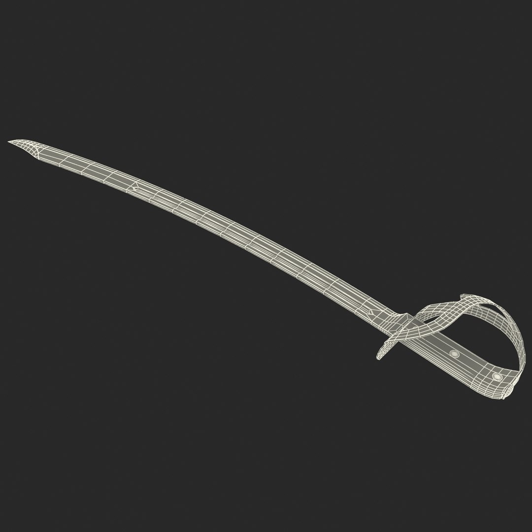 3ds max cutlass sword