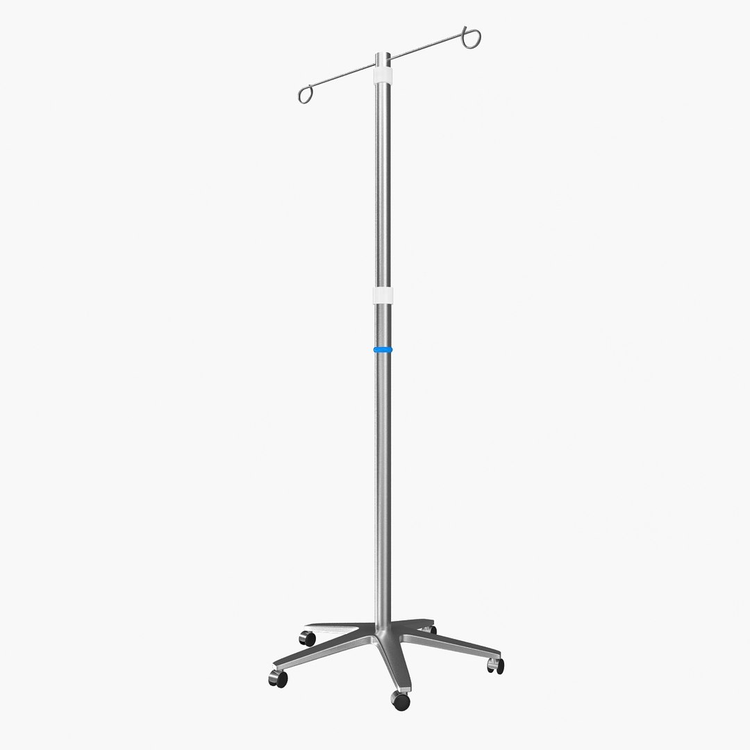 Iv Pole 3d Model