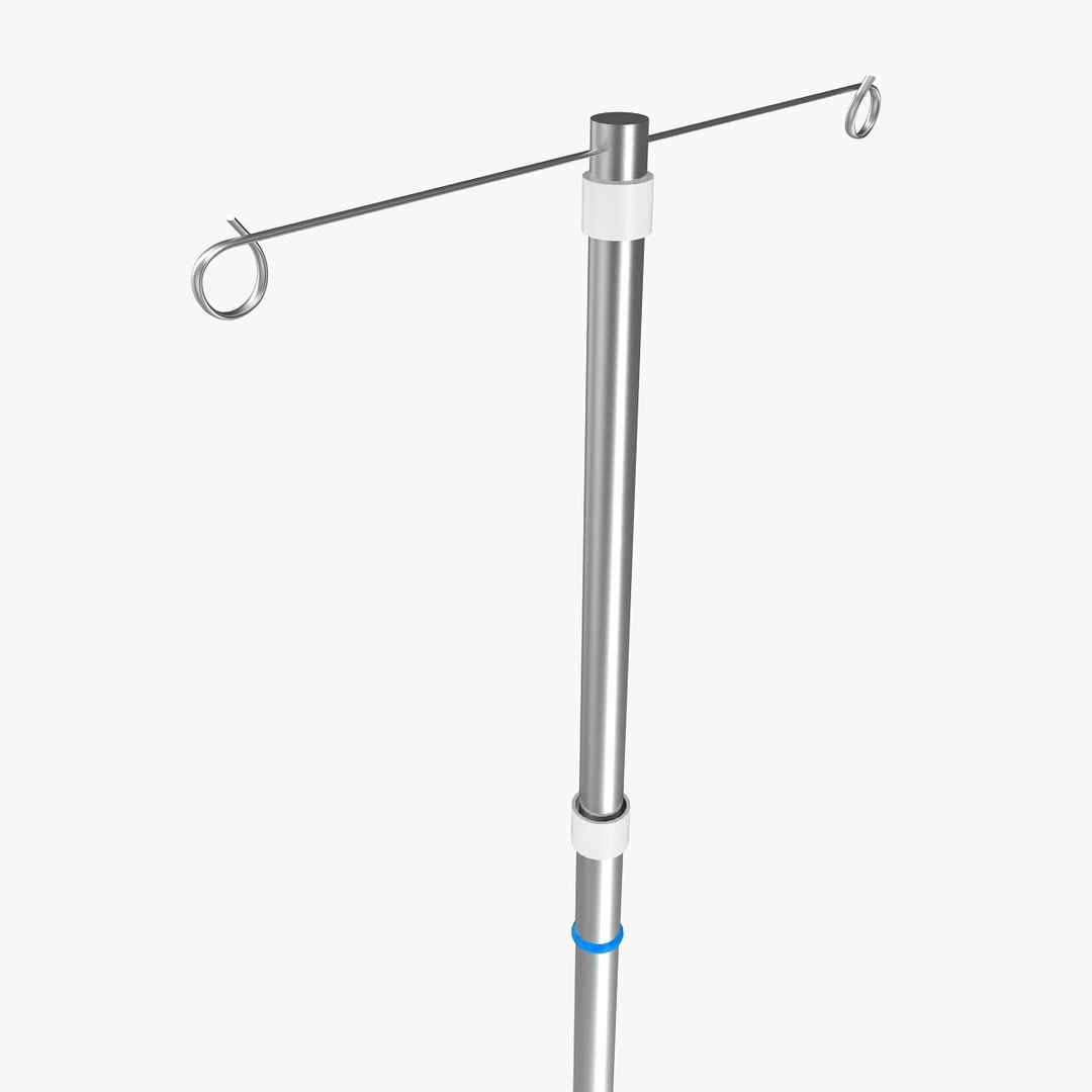 Iv Pole 3d Model