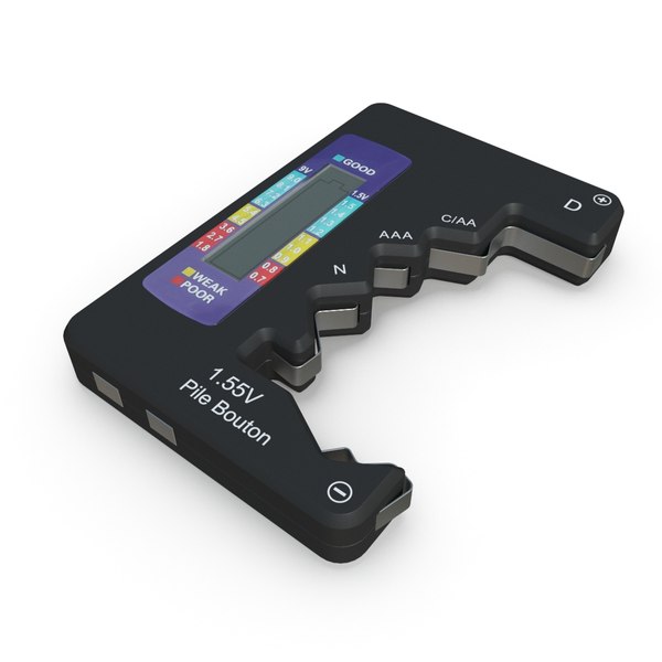 modelo 3d Probador de batería - TurboSquid 1677414