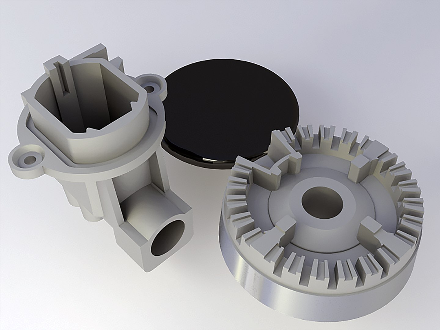 Auxiliary Gas Burner 3D Model - TurboSquid 1538743