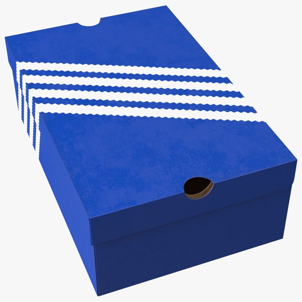 modelo 3d Carton Box for Shoes Closed - TurboSquid 2011368