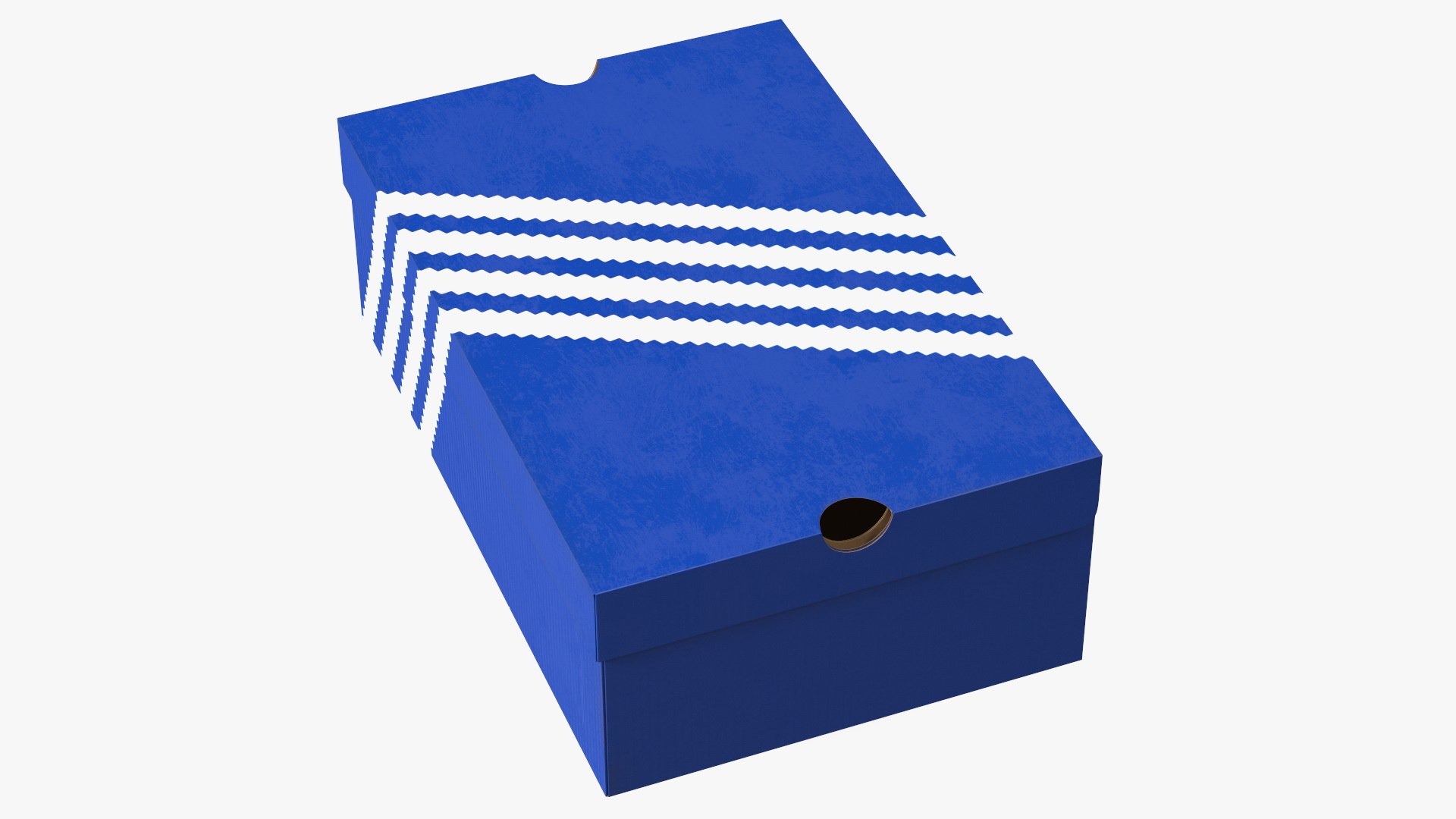 modelo 3d Carton Box for Shoes Closed - TurboSquid 2011368