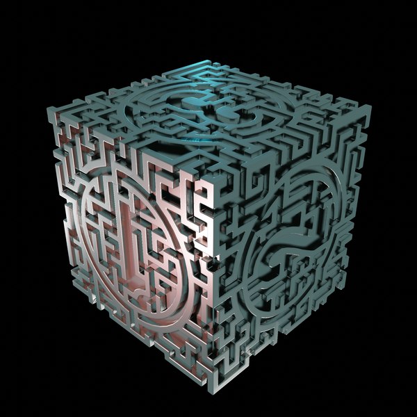modelo 3d MODELO 3D ARCHIVO STL CUBO LABERINTO 2 Modelo de impresión 3D ...