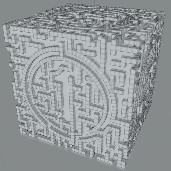modelo 3d MODELO 3D ARCHIVO STL CUBO LABERINTO 2 Modelo de impresión 3D ...