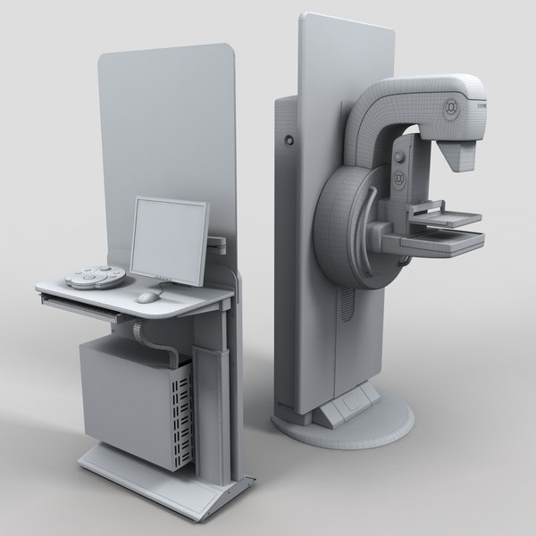 digital mammography 3d model