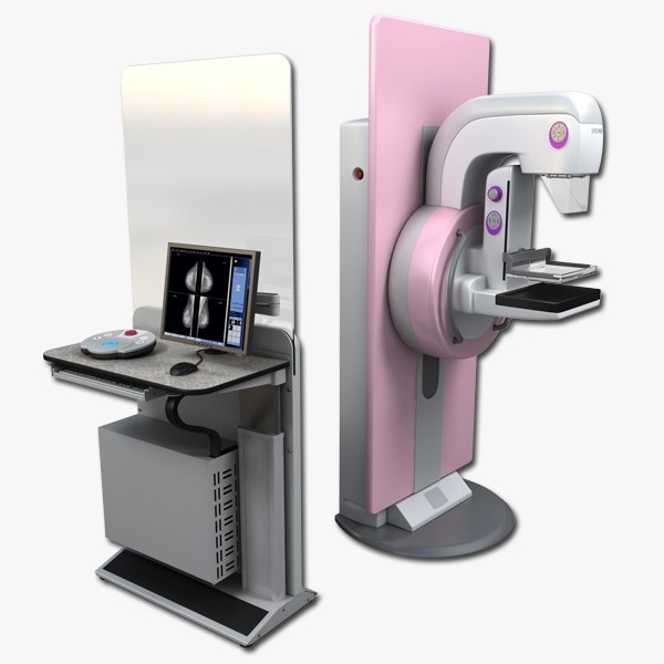 digital mammography 3d model