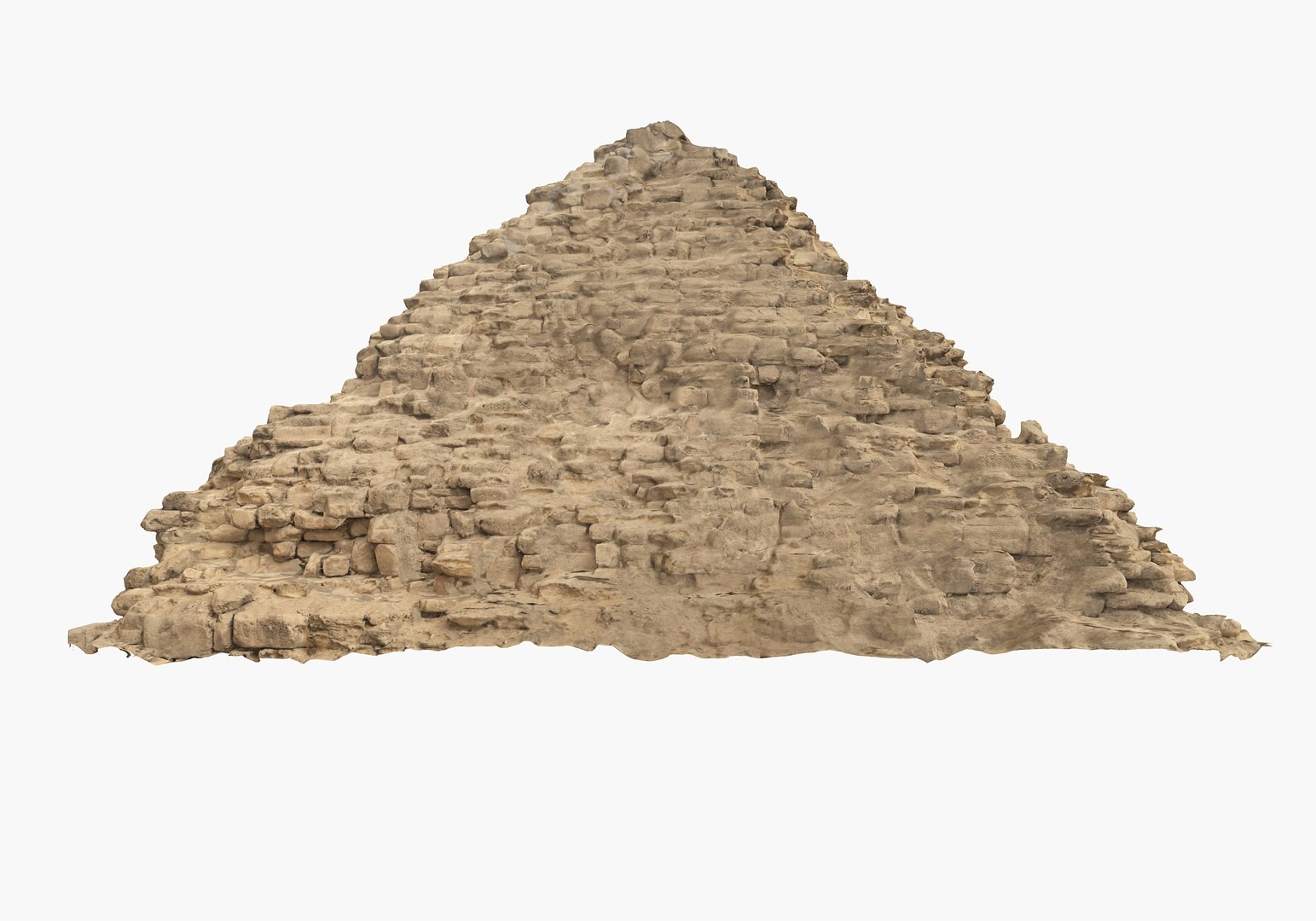 The Little Pyramid Of Giza Scan Ultra HD 16K 2 3D Model - TurboSquid ...