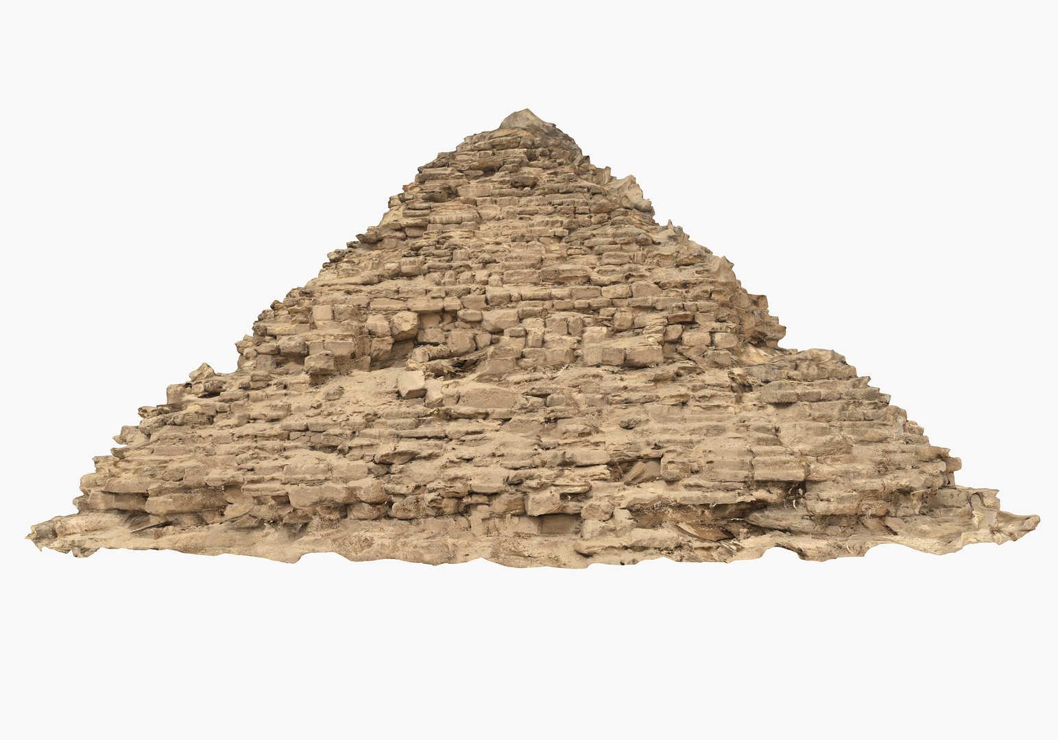 The Little Pyramid Of Giza Scan Ultra HD 16K 2 3D Model - TurboSquid ...