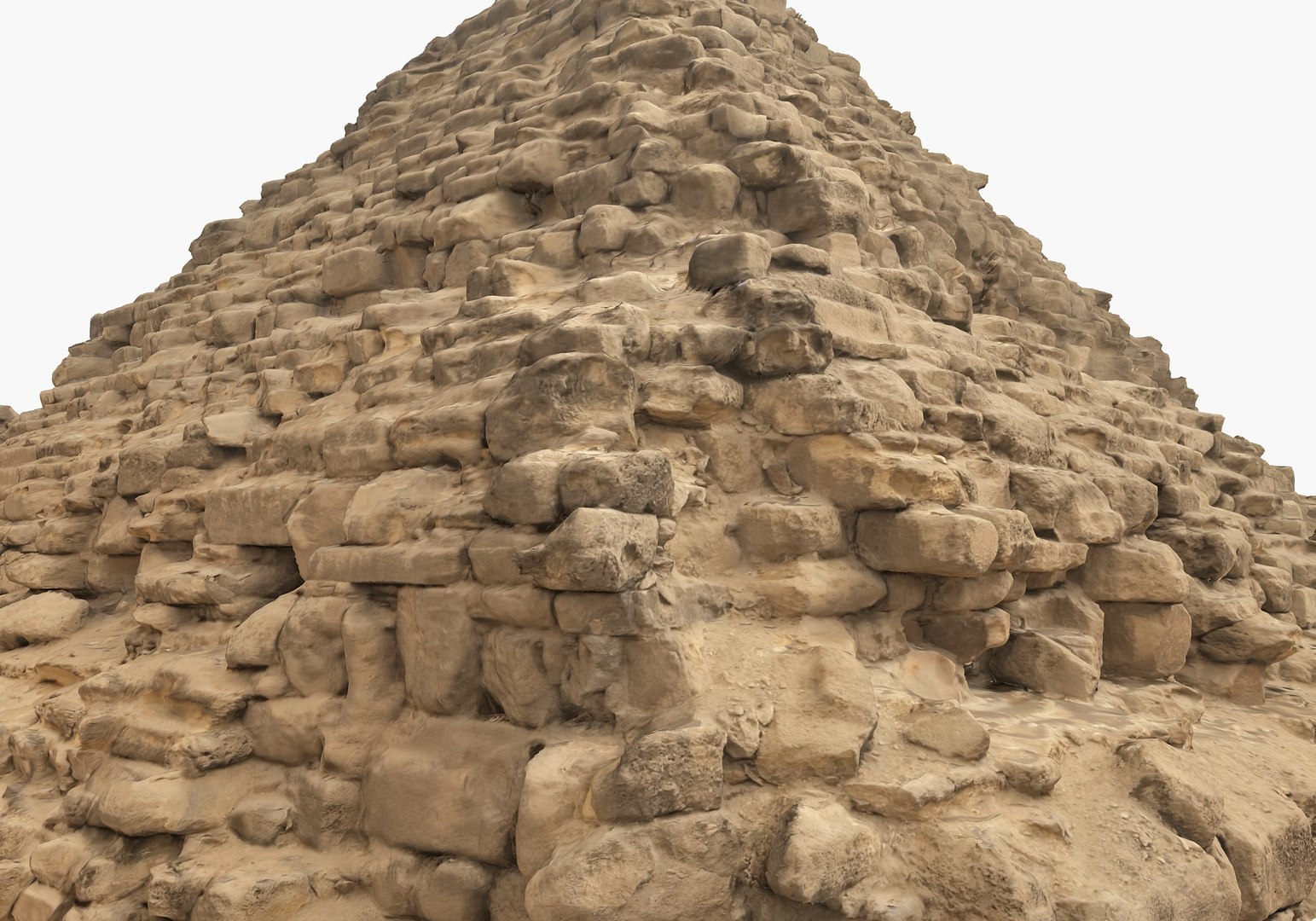 The Little Pyramid Of Giza Scan Ultra HD 16K 2 3D Model - TurboSquid ...