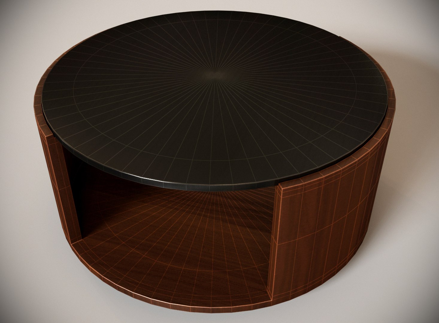 3d Model Of Holly Hill Cocktail Table