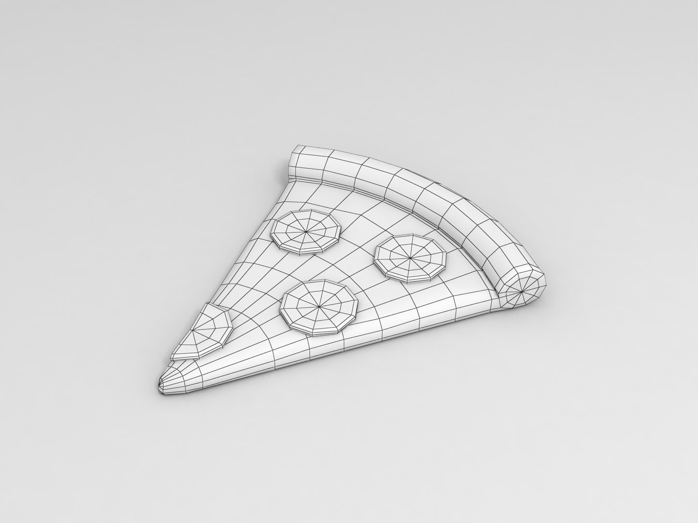 Pizza Model - TurboSquid 1302293