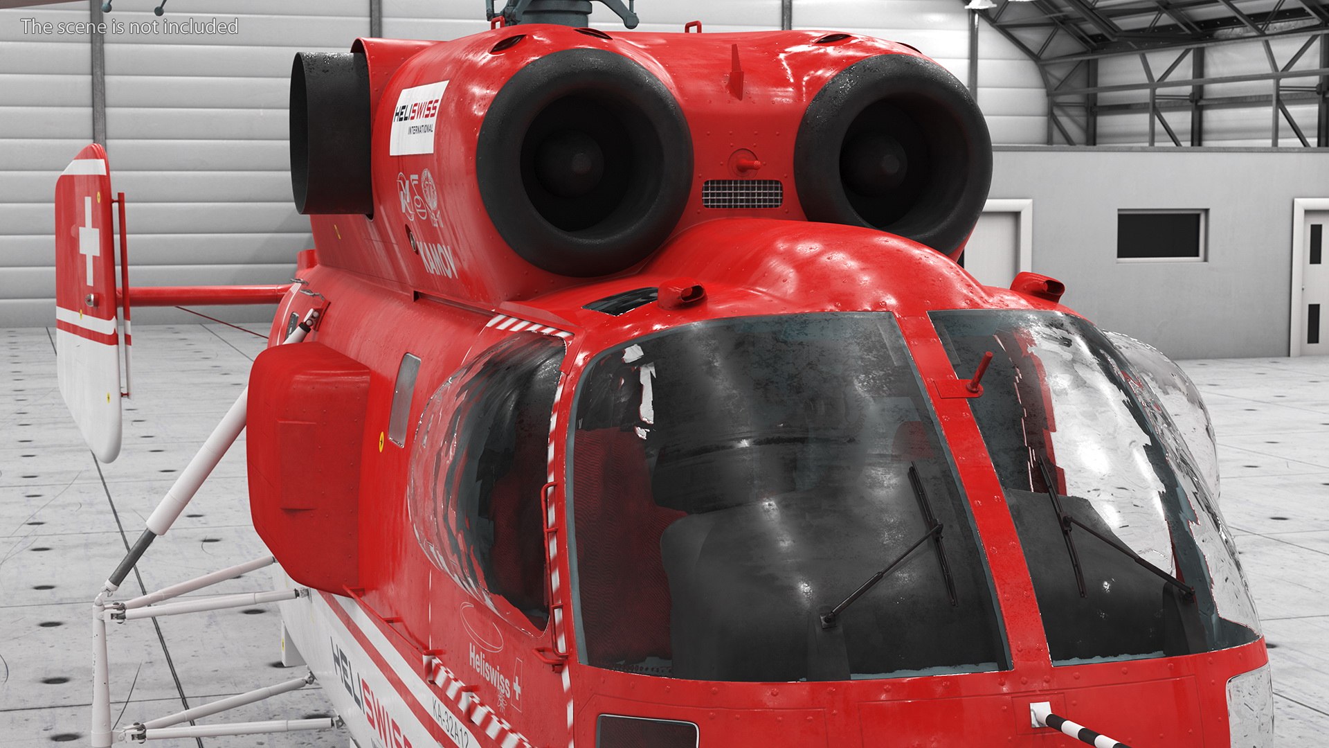 3D Kamov KA-32 Firefighting Helicopter - TurboSquid 1771859
