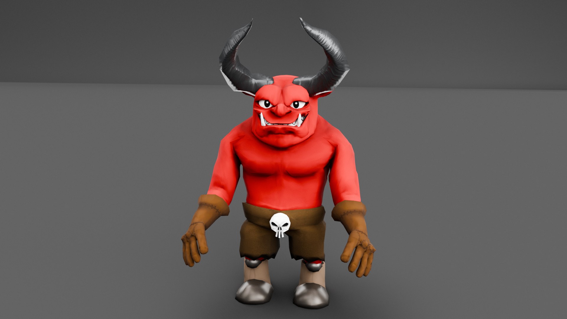 Stylized Demon Troll 3D Model - TurboSquid 2337901