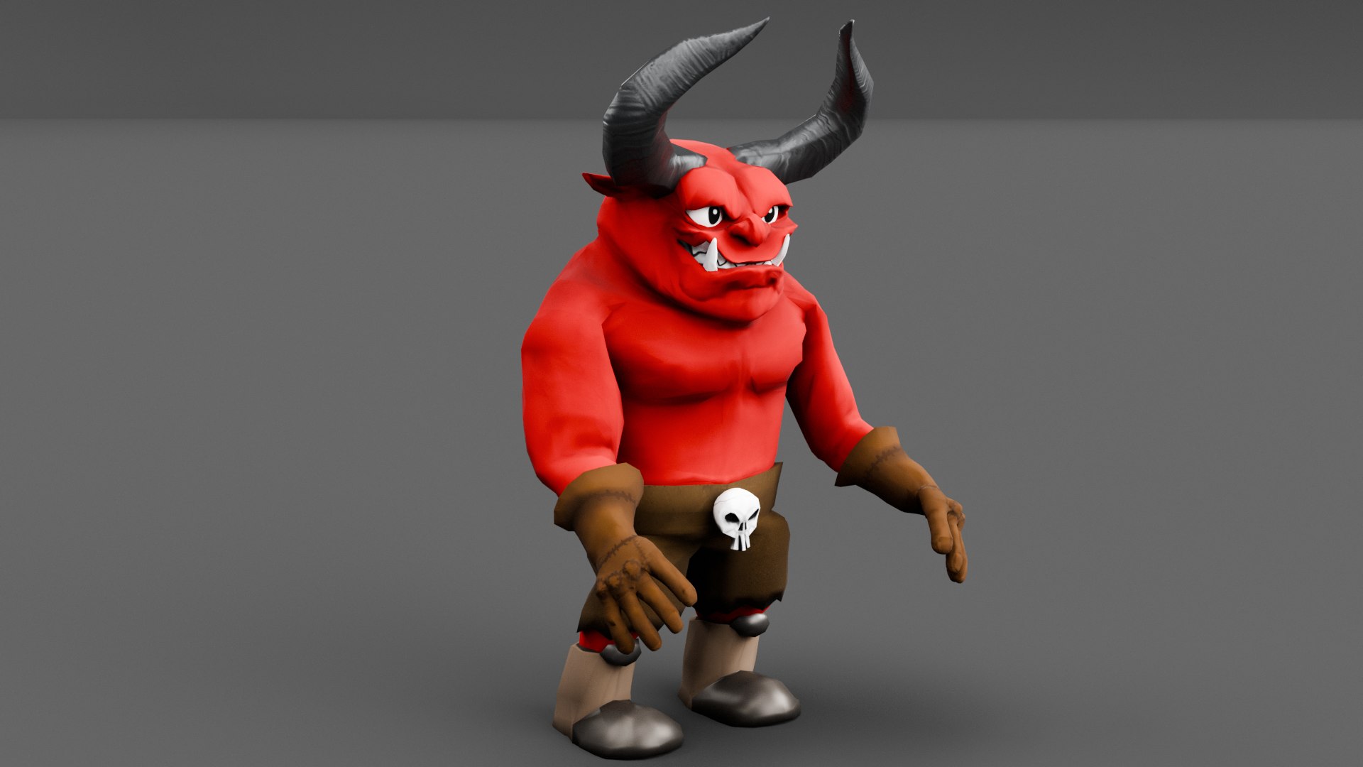 Stylized Demon Troll 3D Model - TurboSquid 2337901