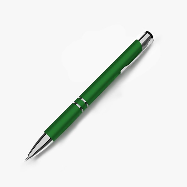 modelo 3d Pluma verde - TurboSquid 718700