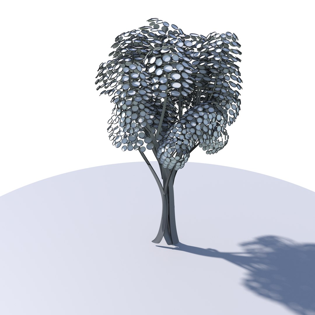 3D Model Cartoon Tree S2Bv3 - TurboSquid 2279690