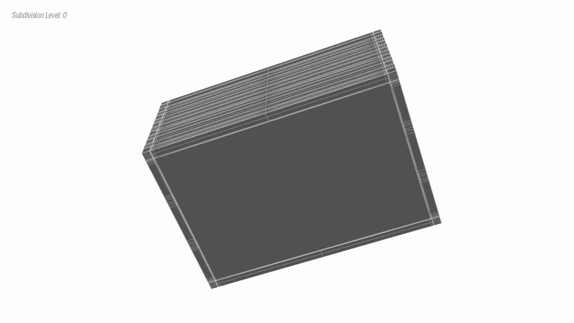 3D Wooden Rectangle - TurboSquid 1601513