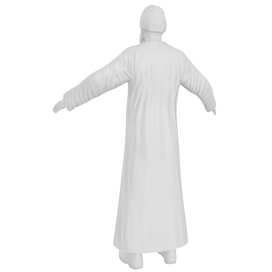 Orthodox monk 3D model - TurboSquid 1280226