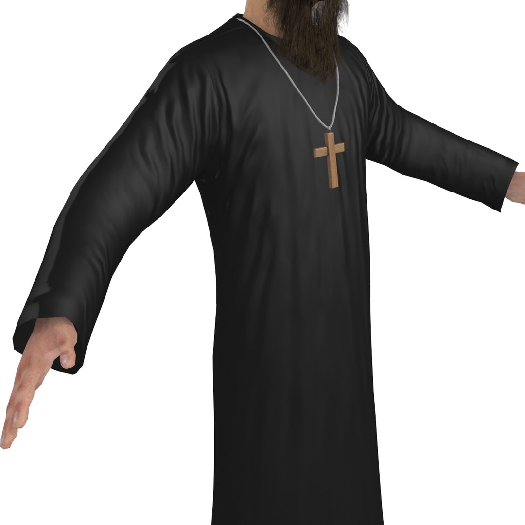 Orthodox Monk 3D Model - TurboSquid 1280226