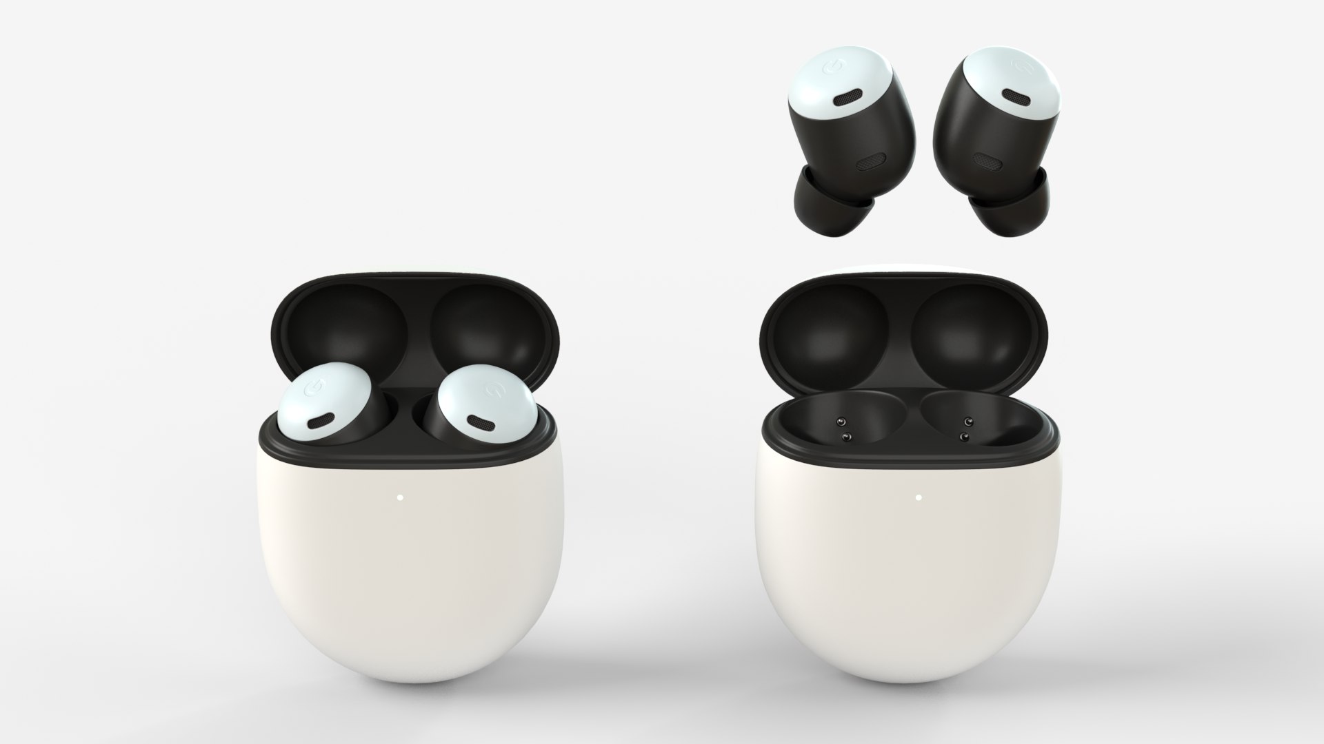 3D Model Google Pixel Buds Pro All Colors 2023 - TurboSquid 2171100