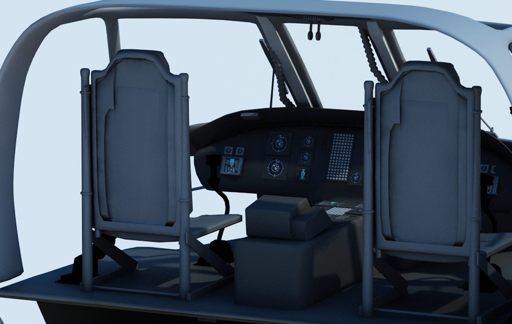 Uh-60 Black Hawk Vip 3d Max