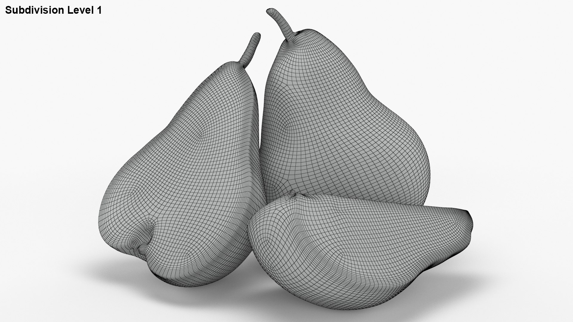 3D Pear Fruit - TurboSquid 1791887