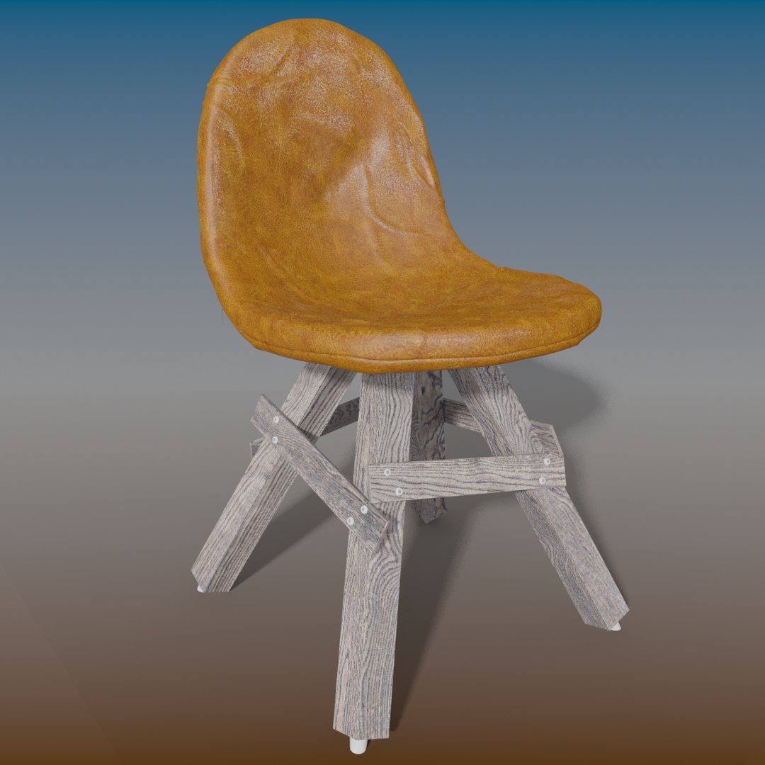 3d icon chair