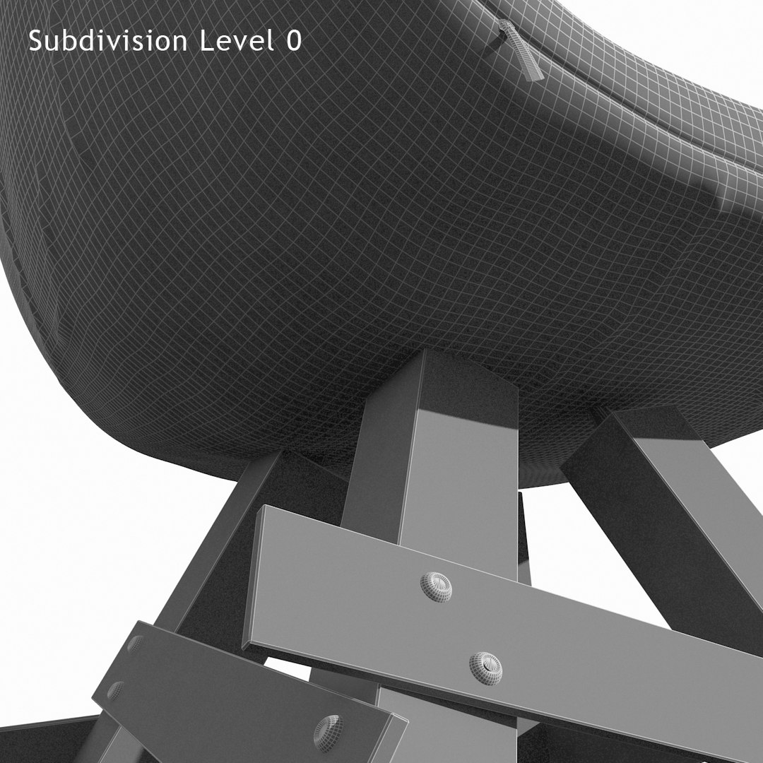 3d icon chair