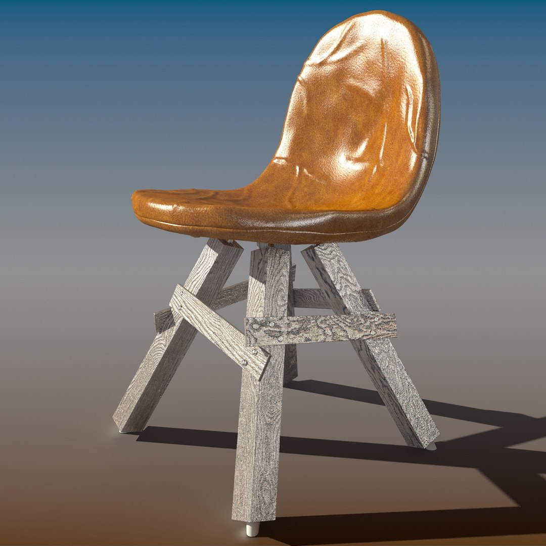 3d icon chair