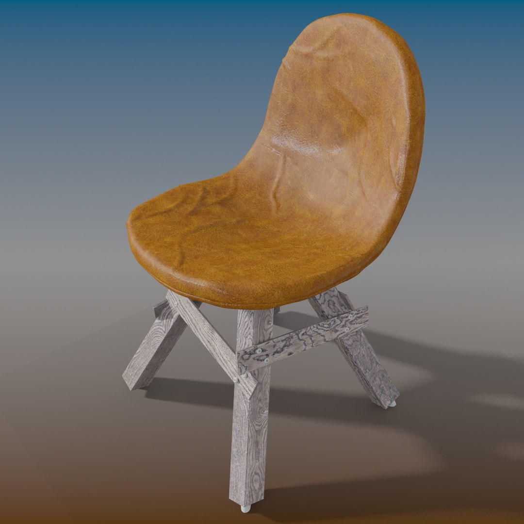 3d icon chair