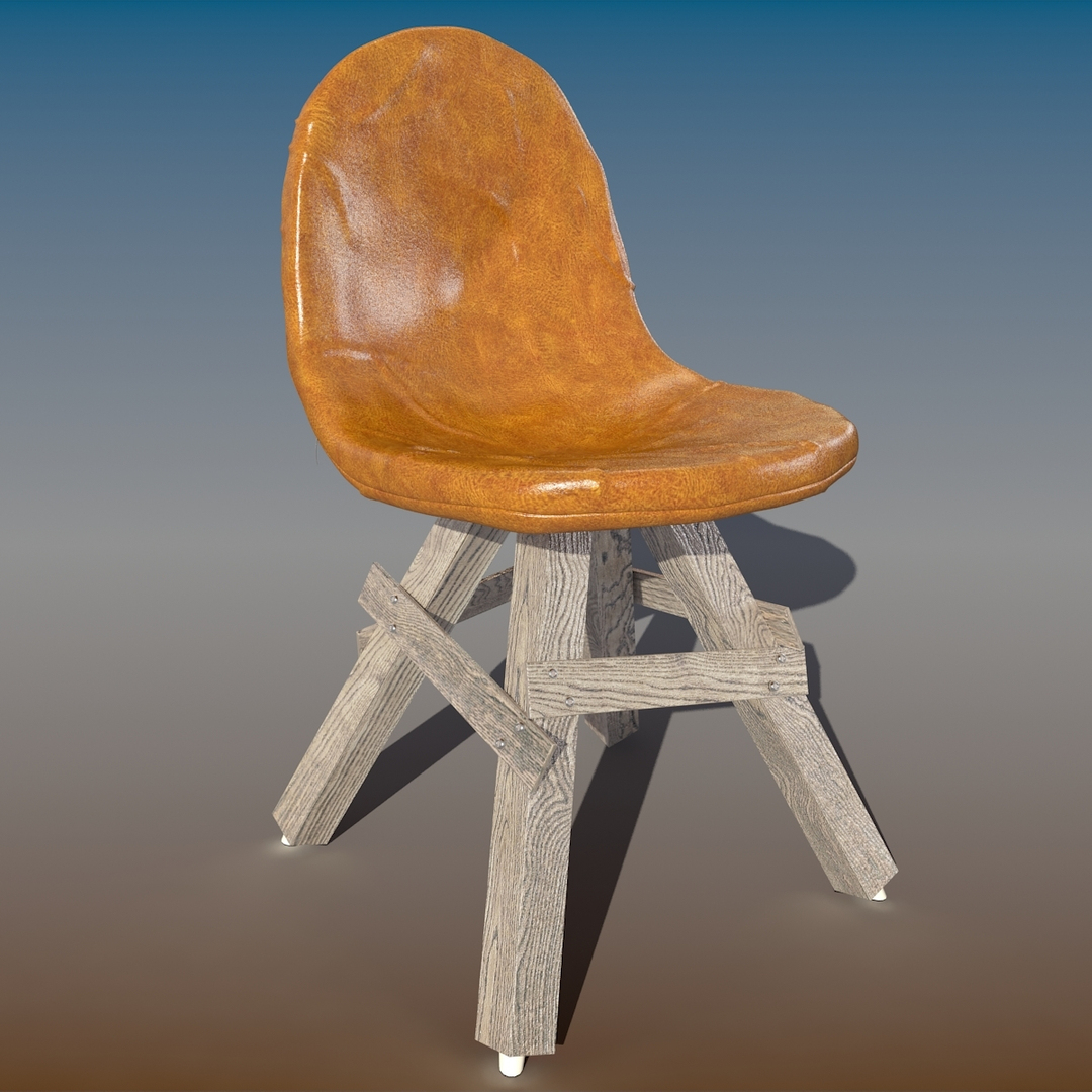 3d icon chair