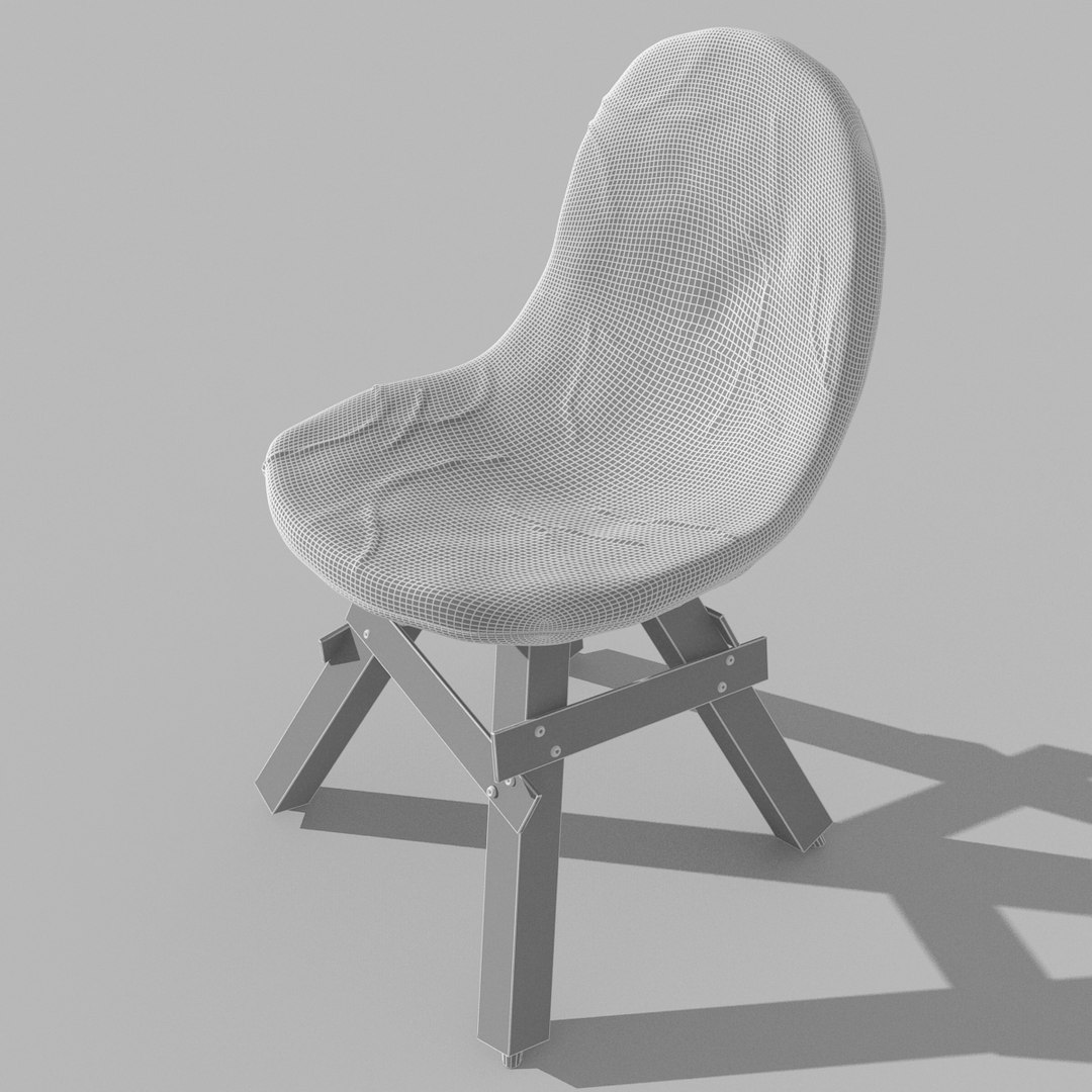 3d icon chair