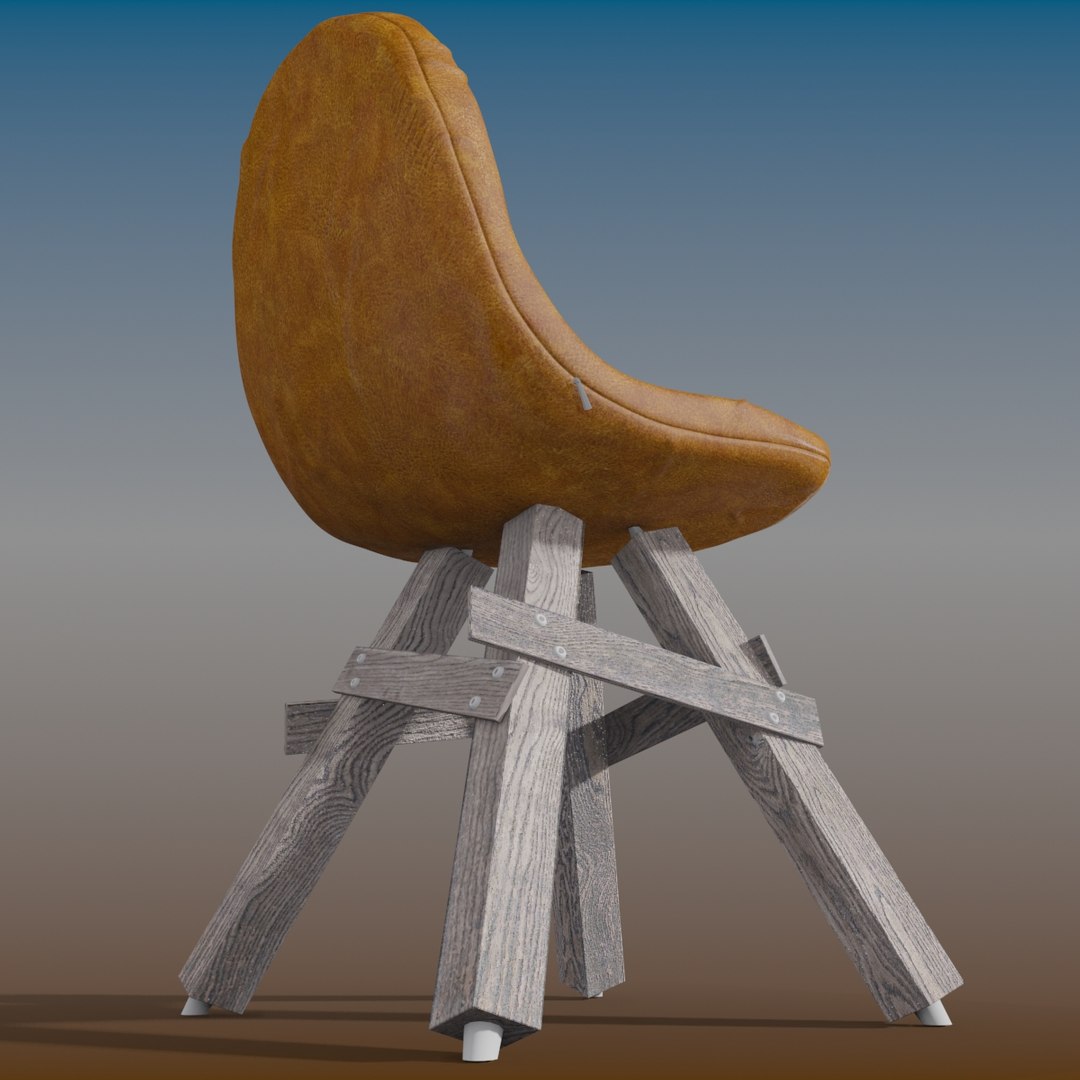 3d icon chair