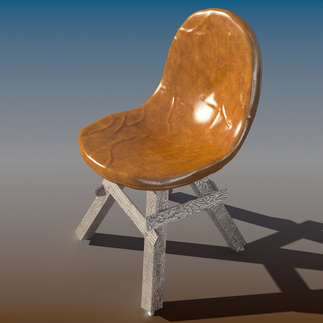 3d icon chair