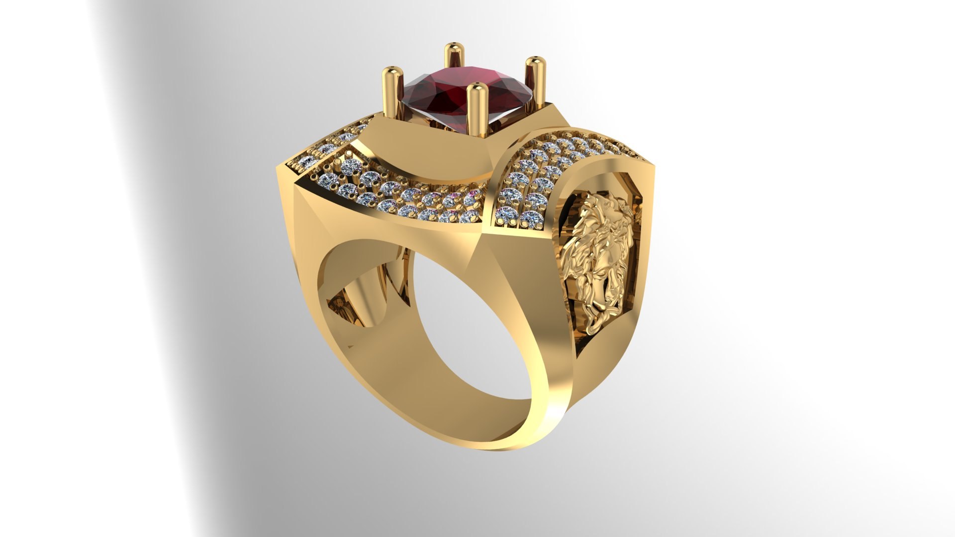 3D Model Ring 124 - TurboSquid 1947035