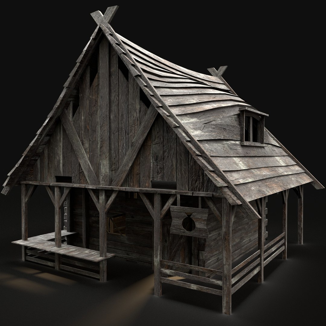 3D Medieval Shop Stall - TurboSquid 1680226