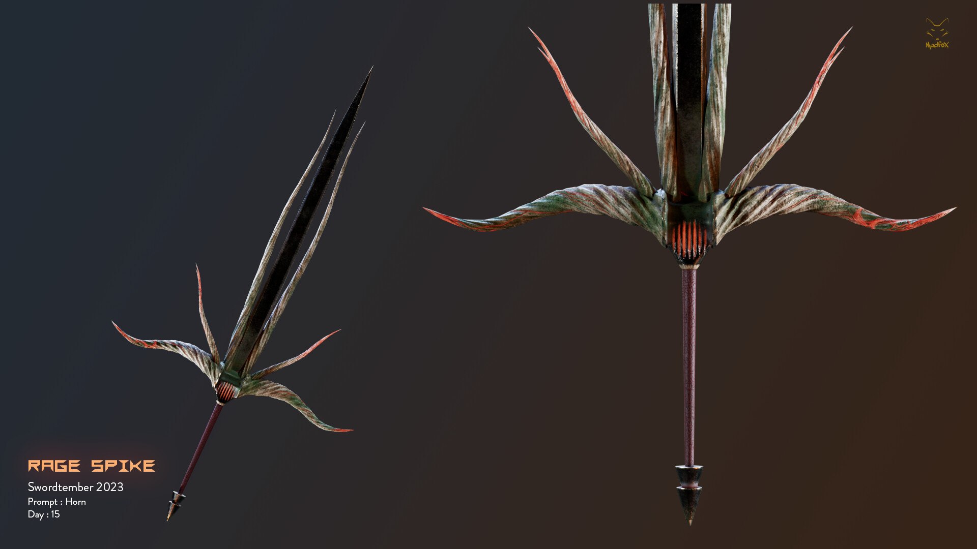 3D Model Rage Spike - TurboSquid 2268052