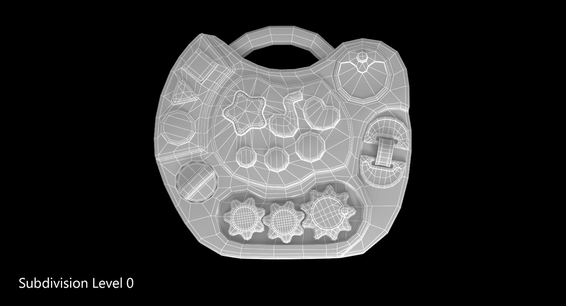 Interactive Children S Table 3D Model - TurboSquid 1294571