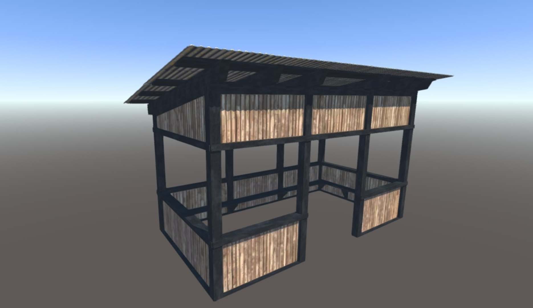 3d Summer House Model