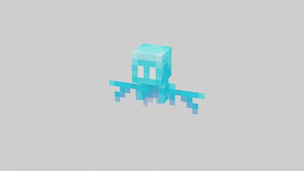 modelo 3d Minecraft Allay aparejado - TurboSquid 1975285