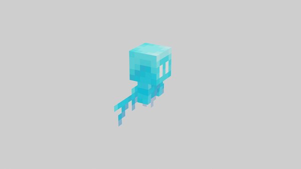 3D модель Minecraft Allay Rigged - TurboSquid 1975285