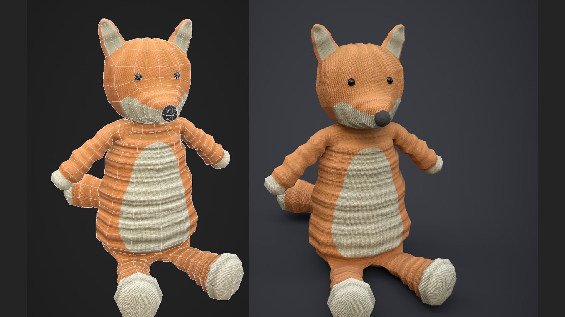 3D Set Of Soft Toys - TurboSquid 2167496