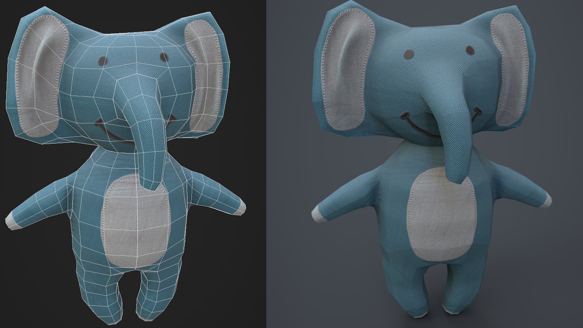 3D Set Of Soft Toys - TurboSquid 2167496