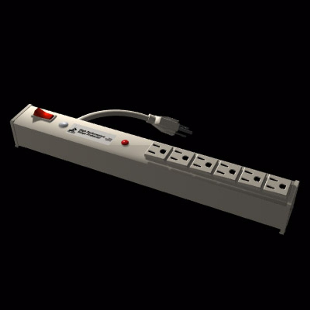 Power Strip 3d Model